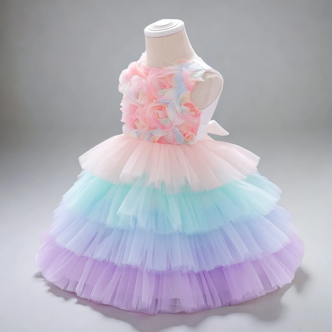 Rainbow Princess Dress – Bea Dolly